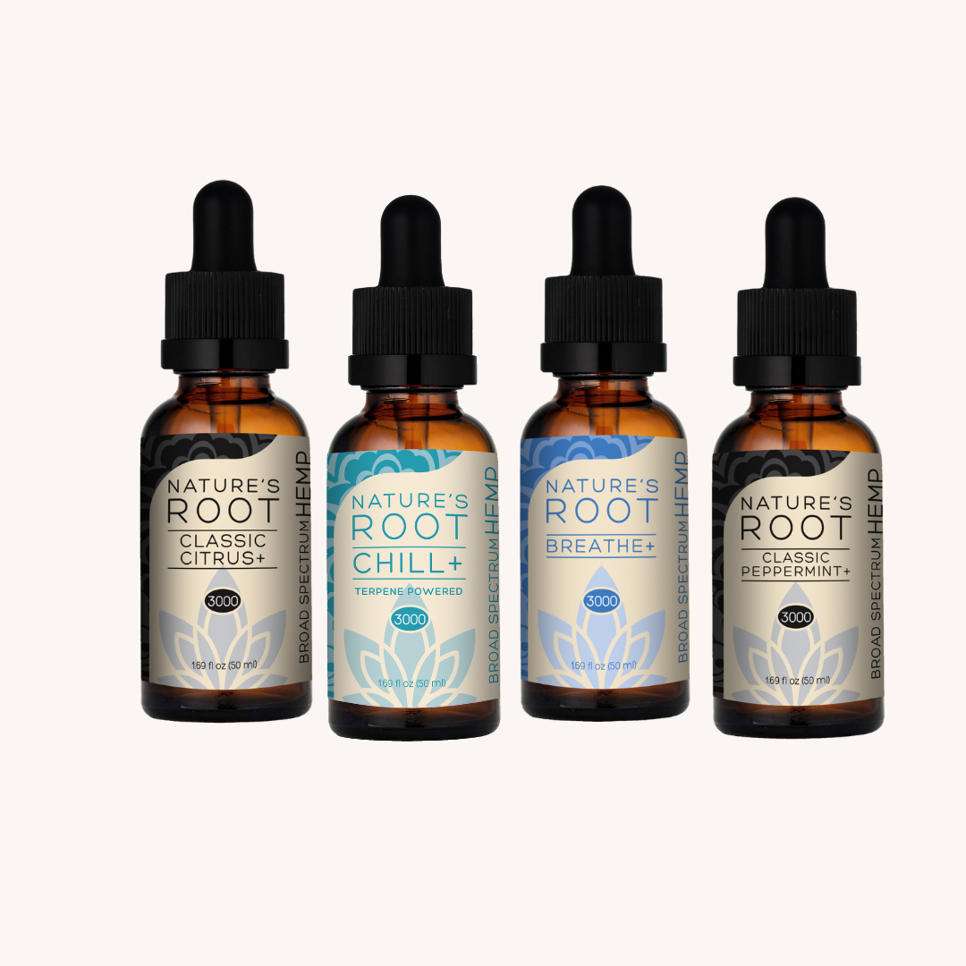 Tinctures- Terpene Powered – Nature's Root