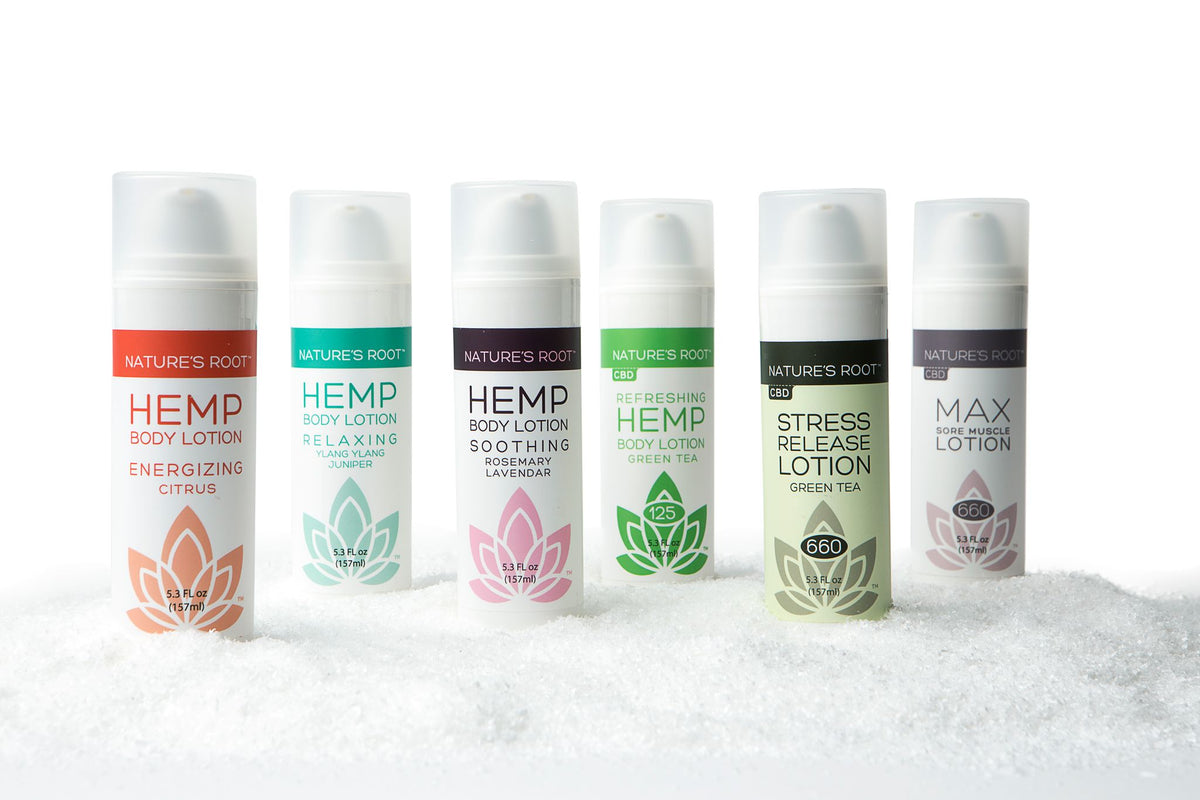 Hemp Lotion | All Natural & Organic – Nature's Root